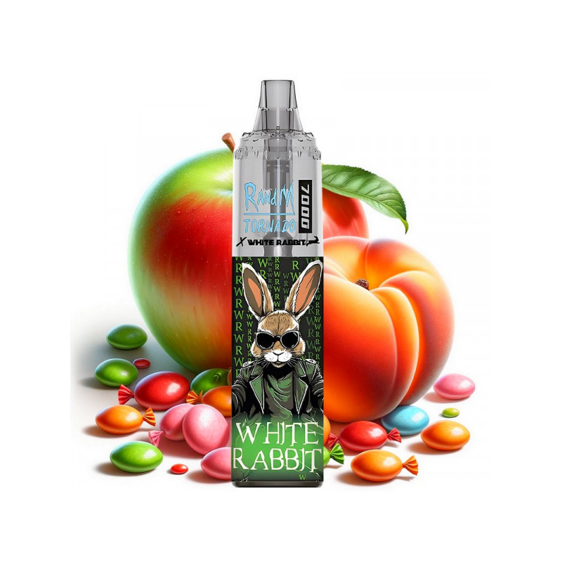 Refillable PUFF Tornado by RandM: 9K, 10K, 15K, no limit!